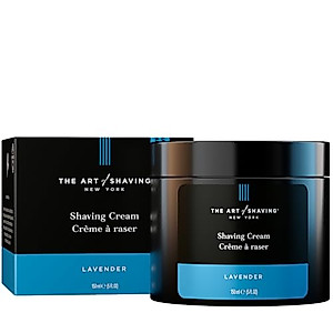 The Art of Shaving Lavender Shaving Cream for Men - Beard Care, Protects Against Irritation and Razor Burn, Clinically Tested for Sensitive Skin, 5 Fl Oz (Pack of 1)