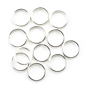 Cousin SE29494-22 6mm Sterling Silver Split Ring - 12pc