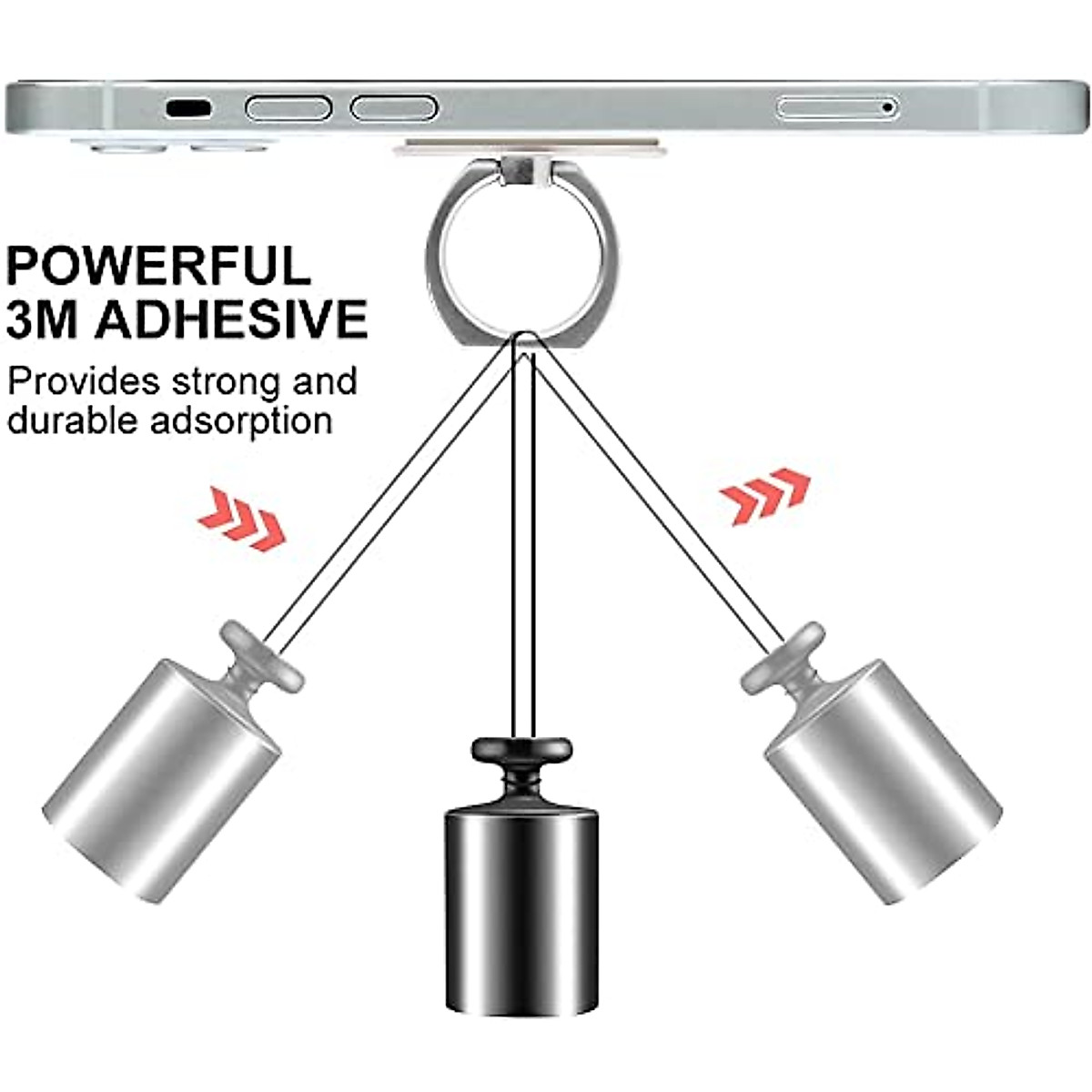 Cell Phone Ring Holder Flower,Fwaytech 360 Rotate Metal Finger Ring Socket Grip Kickstand for Smartphones,4Pack (Flower4)