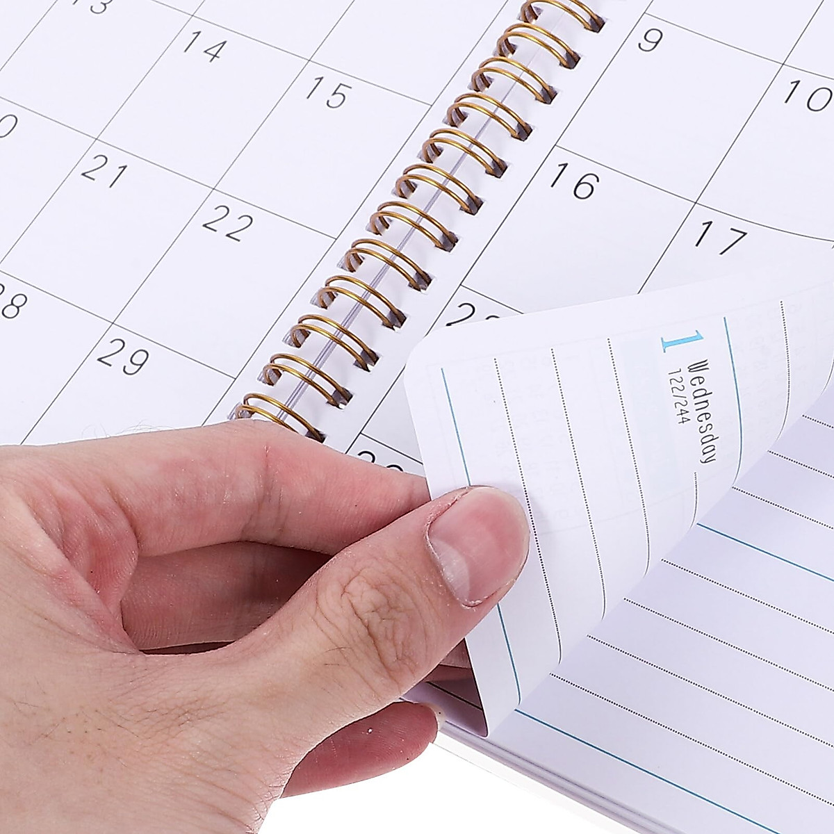 MAGICLULU Note Book Note Pads Office Writing Notebook Office Memo Pad Daily Planner Notebook Office Supply Note Supplies Home Supply Planner Pocket Planner Organizer Portable Calendar Work