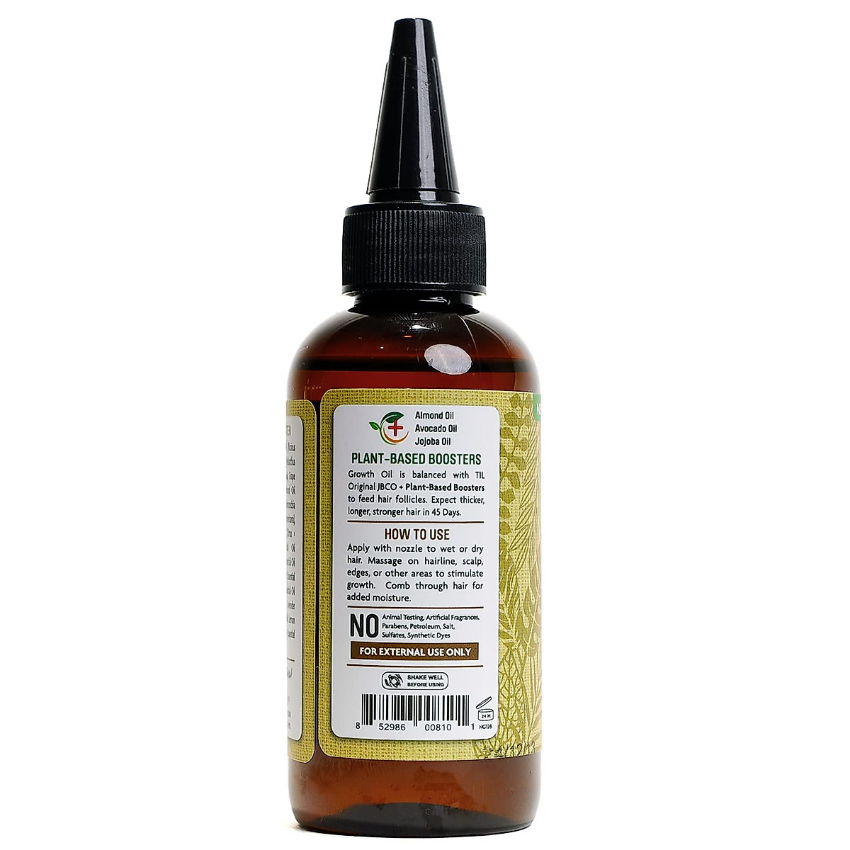 Jamaican Black Castor Oil Hair Growth Oil 118ml + Leave-In Growth Mist 237ml | With Plant-Based Boosters Almond, Avocado & Jojoba Oils | Feeds Hair Follicles | Prevents Breakage & Excess Hair Loss