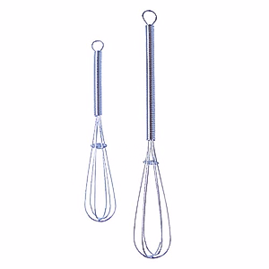 Mini Whisks Set of 2, 5 Inches and 7 Inches