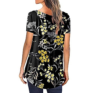 Casual Black Shirts for Women Misses Blouses wpmen's Tops Tops Womens Blouse Size 18 Green v Neck Tank top XL Boho Womens t Shirts