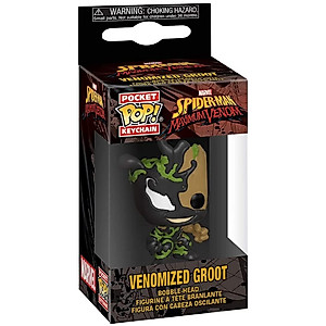 Funko Pop! Keychain: Marvel Venom - Groot, Multicolor, (Model: 46464)
