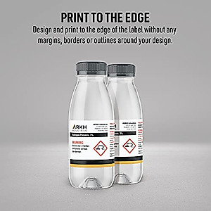 Avery UltraDuty GHS Labels, Waterproof, 1.5 X 3.75 Inch Rectangle Printable Labels, Pack of 500 White Labels for Use with Laser Printers