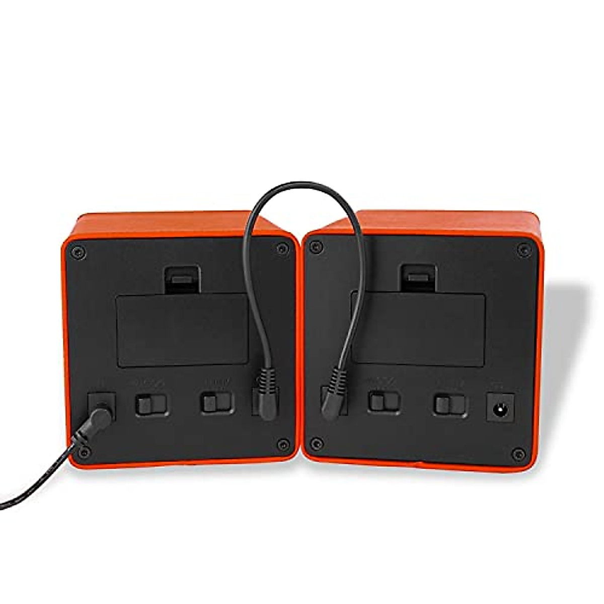 MOZSLY Watch Winder for Automatic Watches with 12 Rotation Mode Setting for Rolex Fit Man Women Automatic Watch Orange Leather