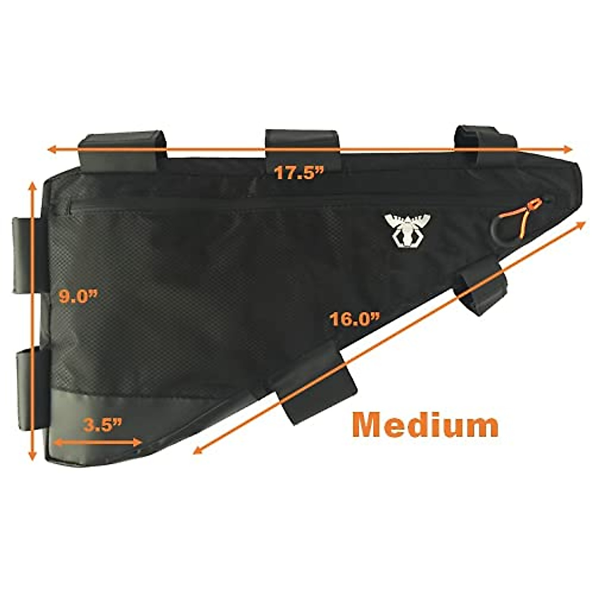 Trail Mountain Bike Full Frame Bag | Bicycle Touring, Bikepacking, Commuting Pack | Trail/Mountain Small, Medium, Large