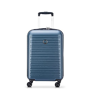 Delsey Paris Adults-Unisex's Hand Luggage, Blue, cabine XS (55 cm-43 L) New