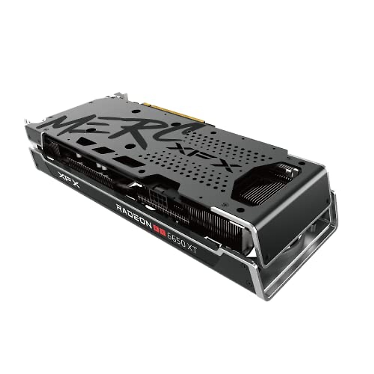 XFX Speedster MERC308 Radeon RX 6650XT Black Gaming Graphics Card with 8GB GDDR6 HDMI 3xDP, AMD RDNA 2 RX-665X8TBDY