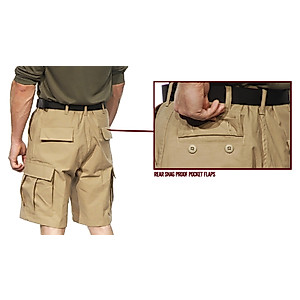 TRU-SPEC Men's BDU Short, Woodland, Medium Regular