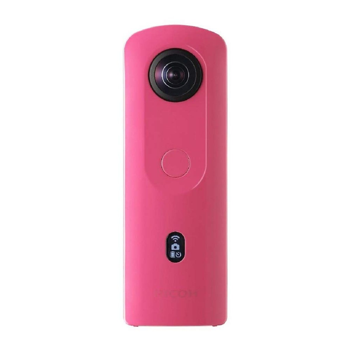 Ricoh THETA SC2 PINK 360°Camera 4K Video with image stabilization High image quality High-speed data transfer Beautiful portrait shooting with face detection Thin & Lightweight For iPhone, Android