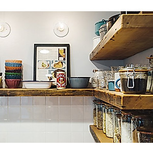 42" Long Heavy Duty Floating Shelf Hardware - for a 44" to 47" Shelf - Manufactured in USA