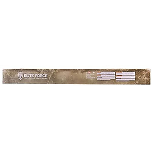 Elite Force M4 AEG Automatic 6mm BB Rifle Airsoft Gun, CQB, Black/Tan