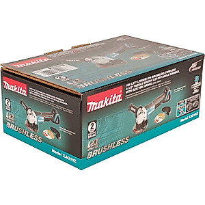 Makita XAG10Z 18V LXT® Lithium-Ion Brushless Cordless 4-1/2" Paddle Switch Cut-Off/Angle Grinder, with Electric Brake, Tool Only