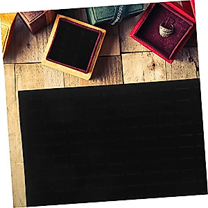 Cabilock 2pcs Jewelry Sponge Pad Earrings Showcase Trays Jewelry Drawer Inserts Earring Tray Inserts Jewelry Inserts Holder Jewelry Foam Inserts Ring Storage Liner Travel Mosaic Display Mat