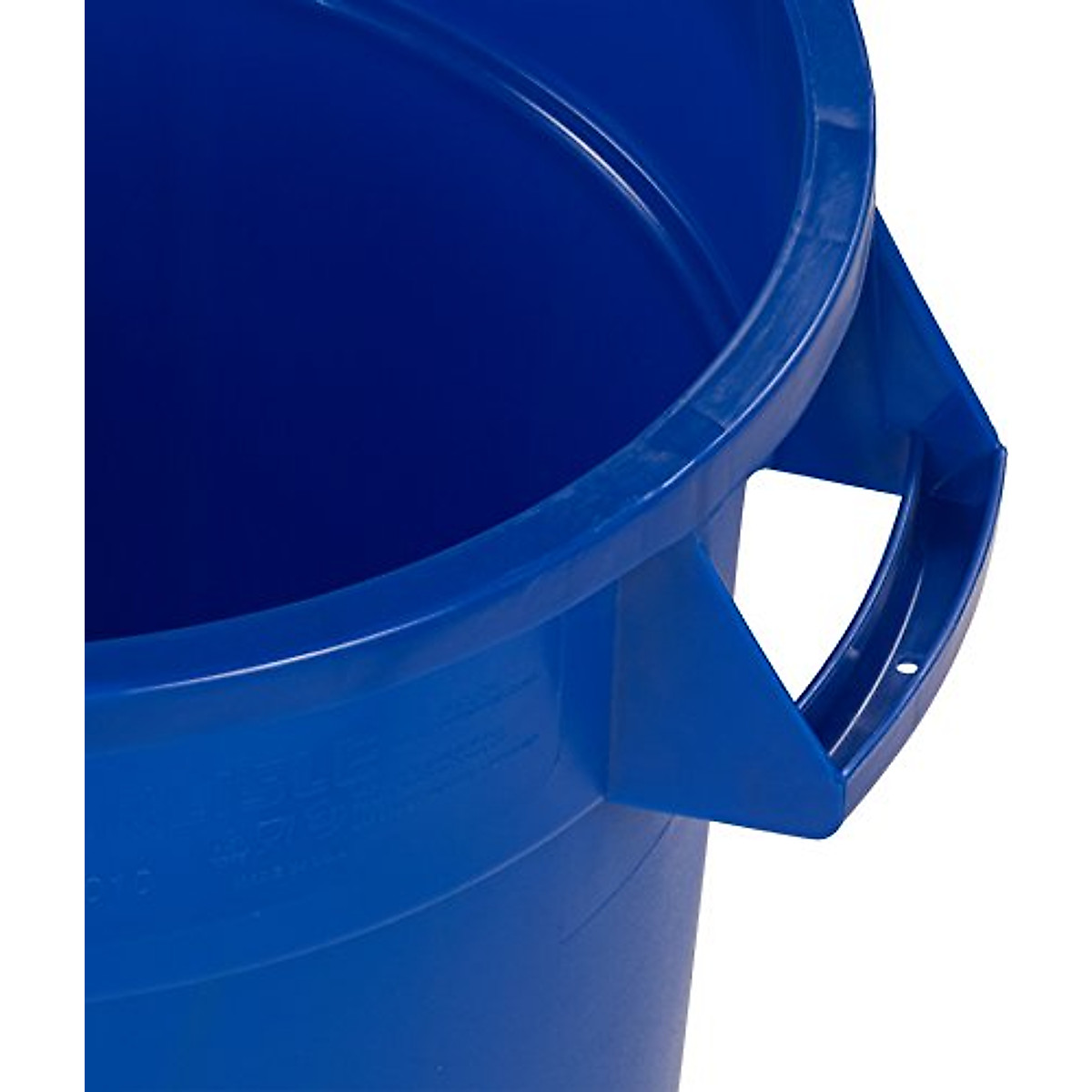 CFS 34101014 Bronco Round Waste Container Only, 10 Gallon, Blue