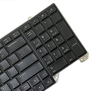 JINTAI Colorful US Backlight Backlit Keyboard Replacement for Dell Alienware M17 R5 Area-51m A51m 07FJHC