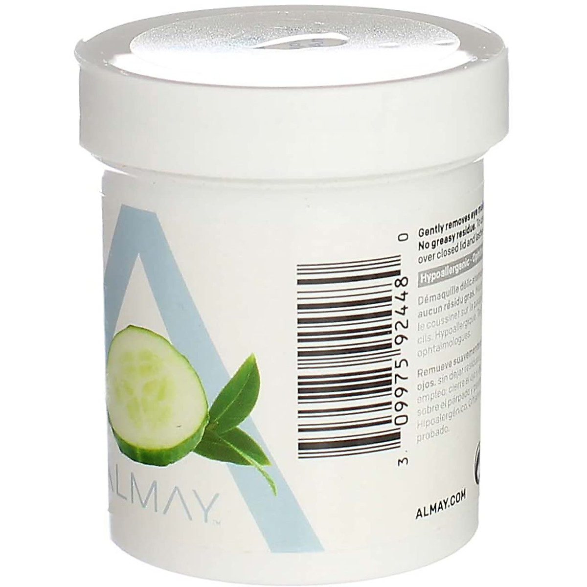 Almay Longwear and Waterproof Eye Makeup Remover Pads, 80 Count (Pack of 4)