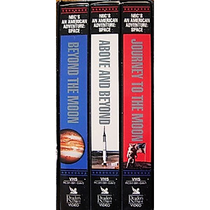 Reader's Digest Presents, NBC's An American Adventure Space(VHS Tapes) (Volume 1 - Journey To The Moon, Volume 2 - Above And Beyond)