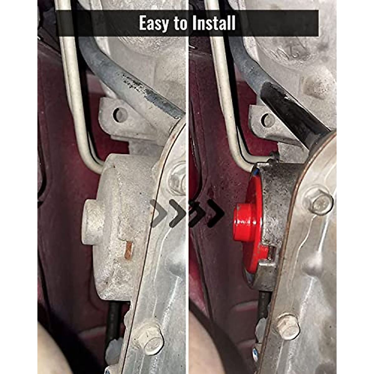 High Performance Servo Assembly and Red Cover and Snap Ring Fit for Corvette 1982-2014 700R4 4L60E 4L65E 4L70E