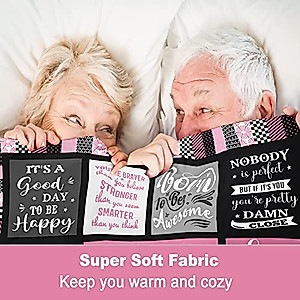 Atokker Birthday Gifts for Women, Birthday Gifts for Women Friendship, Women Birthday Gift Ideas, Happy Birthday Gifts for Women, Gifts for Women Who Have Everything Throw Blanket 60"x50"