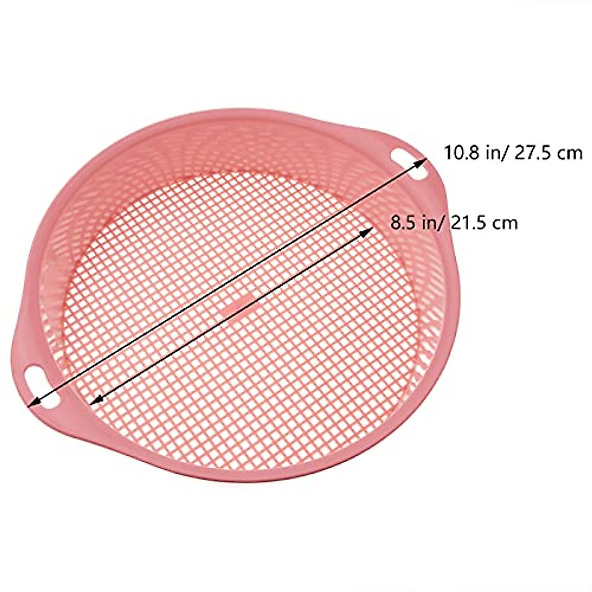 Ruiwaer 2PCS Plastic Mesh Screen and Shovel Kit Sifting Pan Garden Potting Sieve