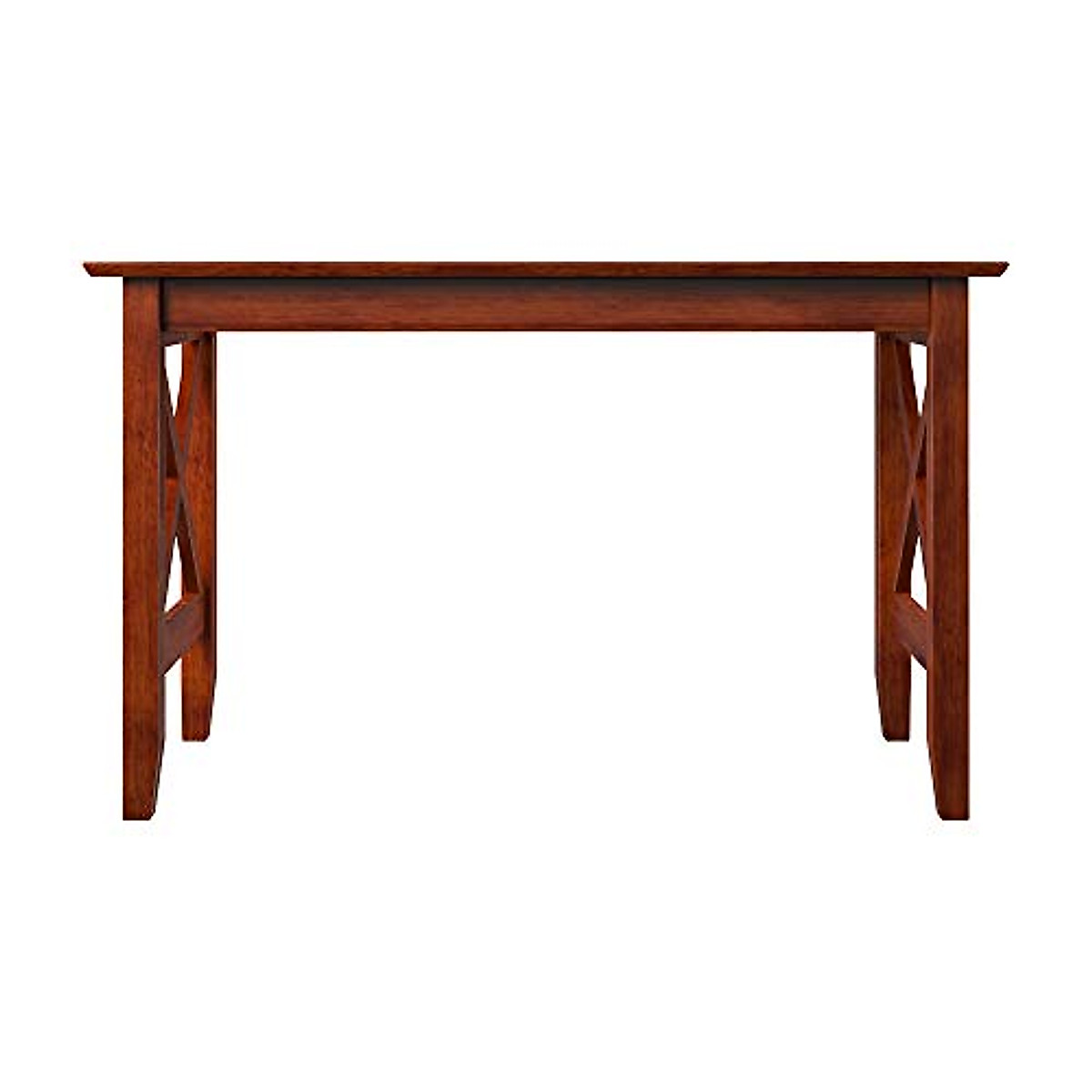 Lexi Multi-Purpose Desk, Writing Desk, Craft Table, Work Table, Computer Desk, 49 inch, Solid Wood, Brown