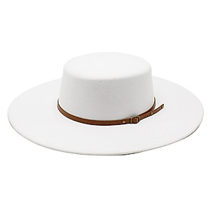 Women Men Felt Fedora Hats Formal Hat Large Fedoras Bulk Woman Man Flat Top Caps Female Big Wide Brim Cap Black