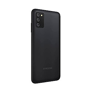 SAMSUNG Galaxy A03S 4G LTE (NOT 5G) 6.5" HD+ Triple Camera 5000mAh Battery, Dual Sim GSM Unlocked Global 4G Volte (NOT VERIZON/Boost) International Model A037M/DS (Black, 32GB+3GB)