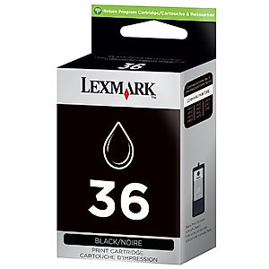 Lexmark No. 36 Return Program Print Cartridge - Black