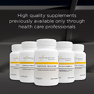 Integrative Therapeutics Magnesium Glycinate Plus - Brain Function Supplement for Women & Men* - Supports Cardiovascular & Nerve Function* - Vegan - 120 Tablets