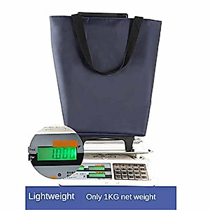 SDGH Shopping Bag with Wheels Handbag Straps Folding Utility Trolley Grocery Cart Handle for Women Travel Trip Vacations Camping (Color : E)