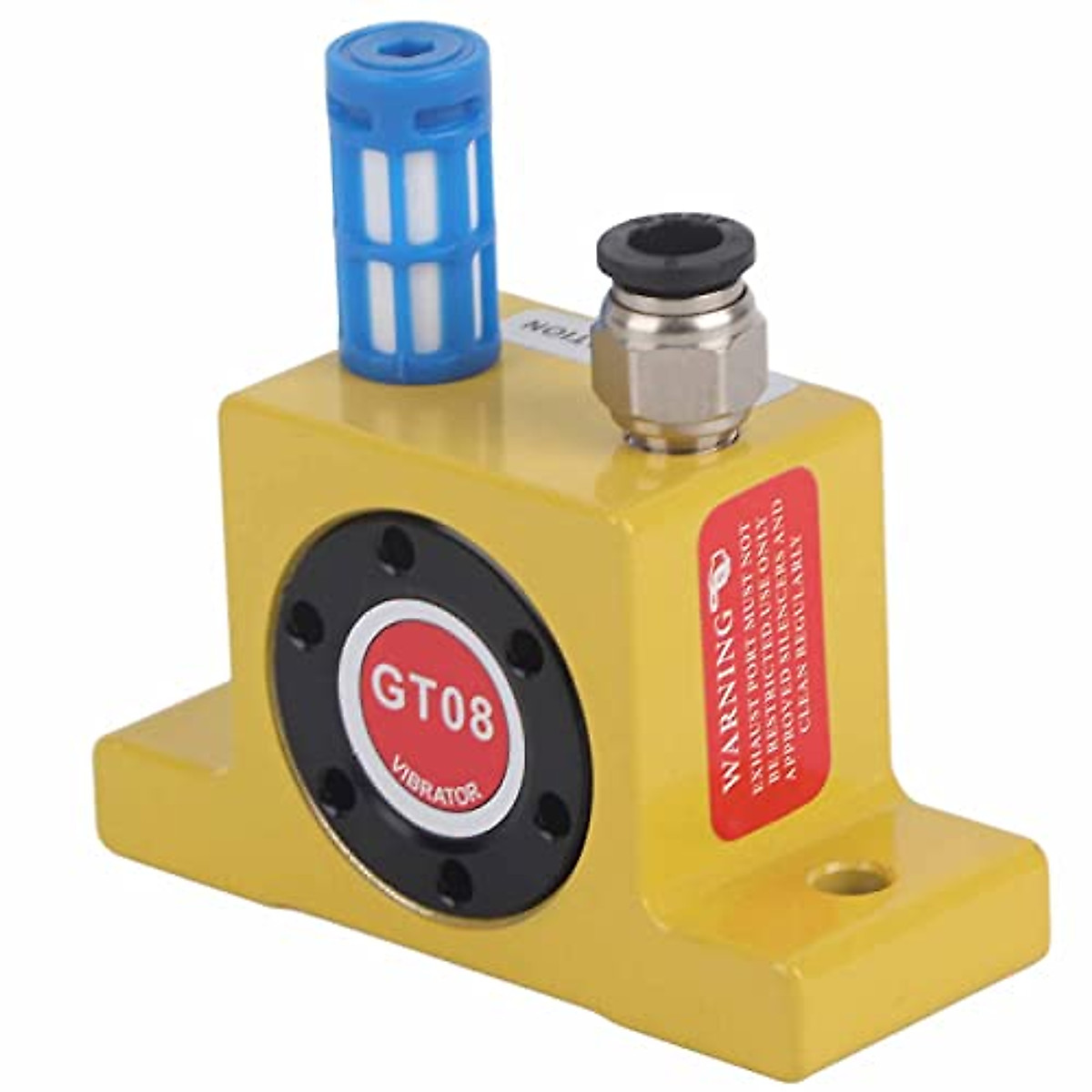 1/8 NPT Pneumatic Vibrator, Air Compressor Accessory Provide Inline Vibration for Sandblaster Cabinet Hopper Industrial Machine