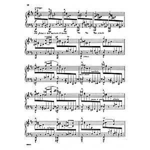 12 Etudes caracteristiques, Op.2 for Piano by Adolf von Henselt (Schirmer) [ReImaged Loose Leaf Facsimile Edition 2019.]