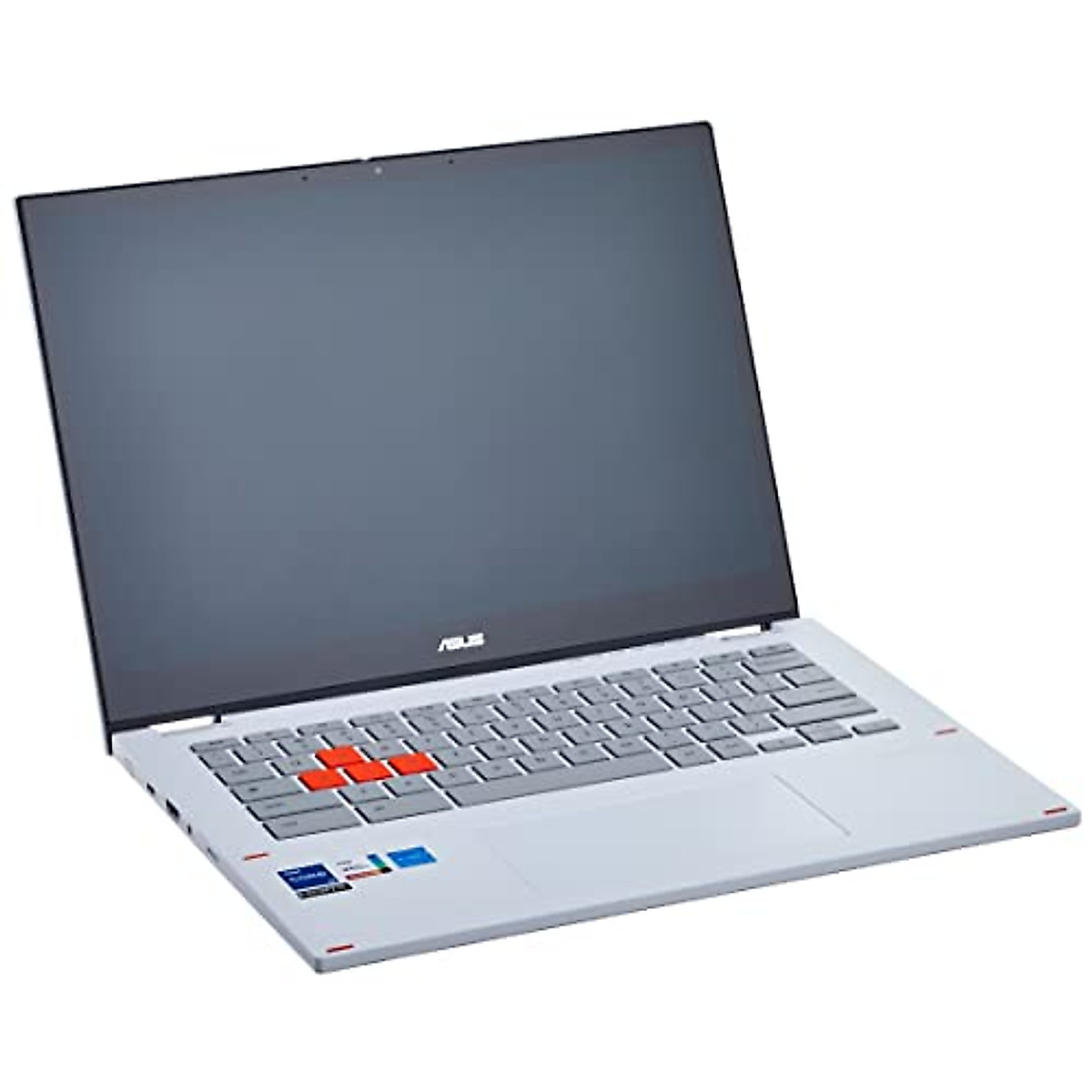 ASUS Chromebook Vibe CX34 Flip Cloud Gaming Laptop with Stylus, 14" 144 Hz Touch Display (1920x1200), Intel® Core™ i5-1235U Processor, 256GB SSD, 8GB RAM, ChromeOS, Pearl White, CX3401FBA-DH586T-S