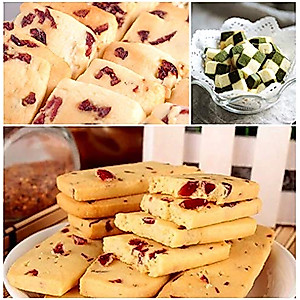 Goeielewe Rectangle Cookie Cutters Long Non-stick Carbon Steel Cookie Mold U Shape Biscuit Cake Bread Mold Cookies Model Baguette Mould for Baking (Long section: 9.5"x1.8"x1.6")