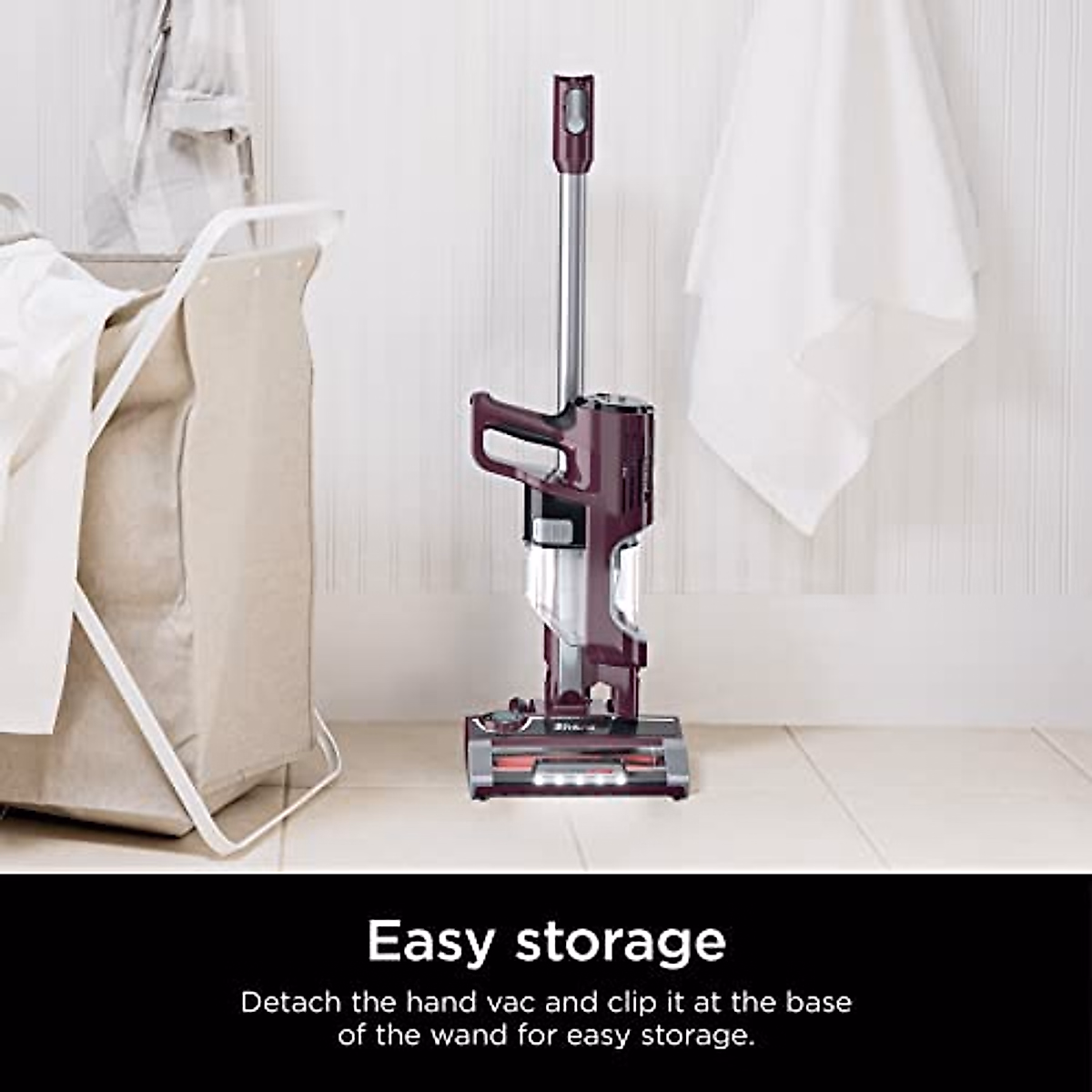 Shark HZ702 Ultralight PetPro Corded Stick Vacuum with PowerFins HairPro Odor Neutralizer Technology, Wine Purple