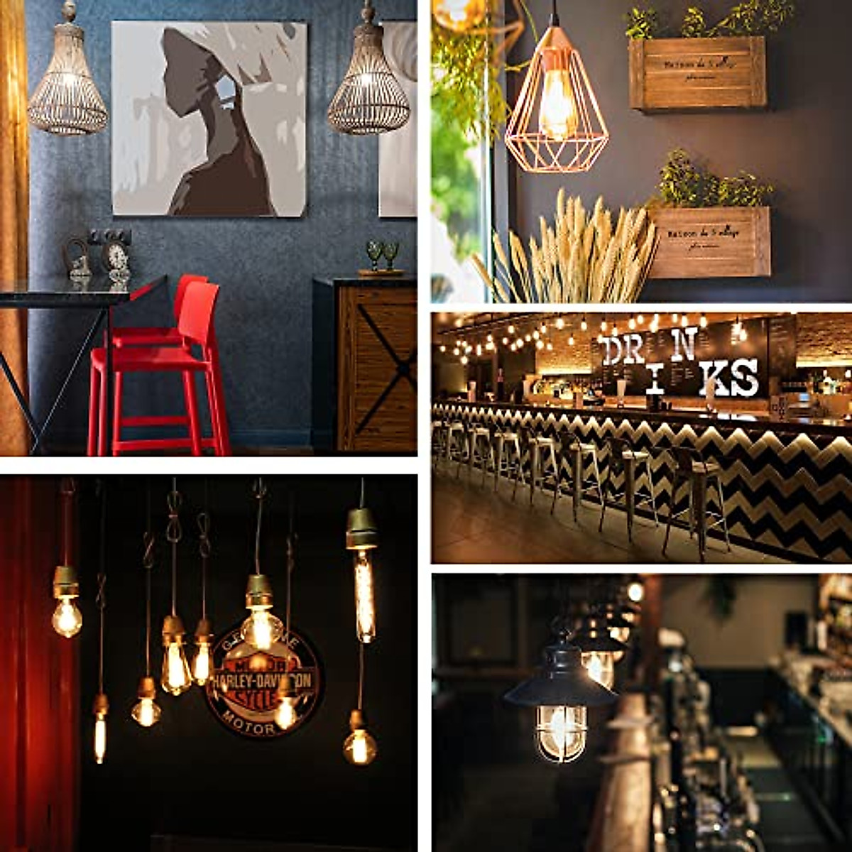 AMDTU Led Light Bulbs 40 Watt Equivalent E12, 4W 2700K Warm White 400LM Dimmable CA10 Chandelier Light Bulbs, High Brightness Candelabra Light Bulbs, CA11 Clear Flame Tip Light Bulbs for Chandelier