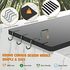 JayRex Bathroom Organizer Countertop Counter 2 Tier Kitchen Corner Counter Shelf Separable for Multiple Use