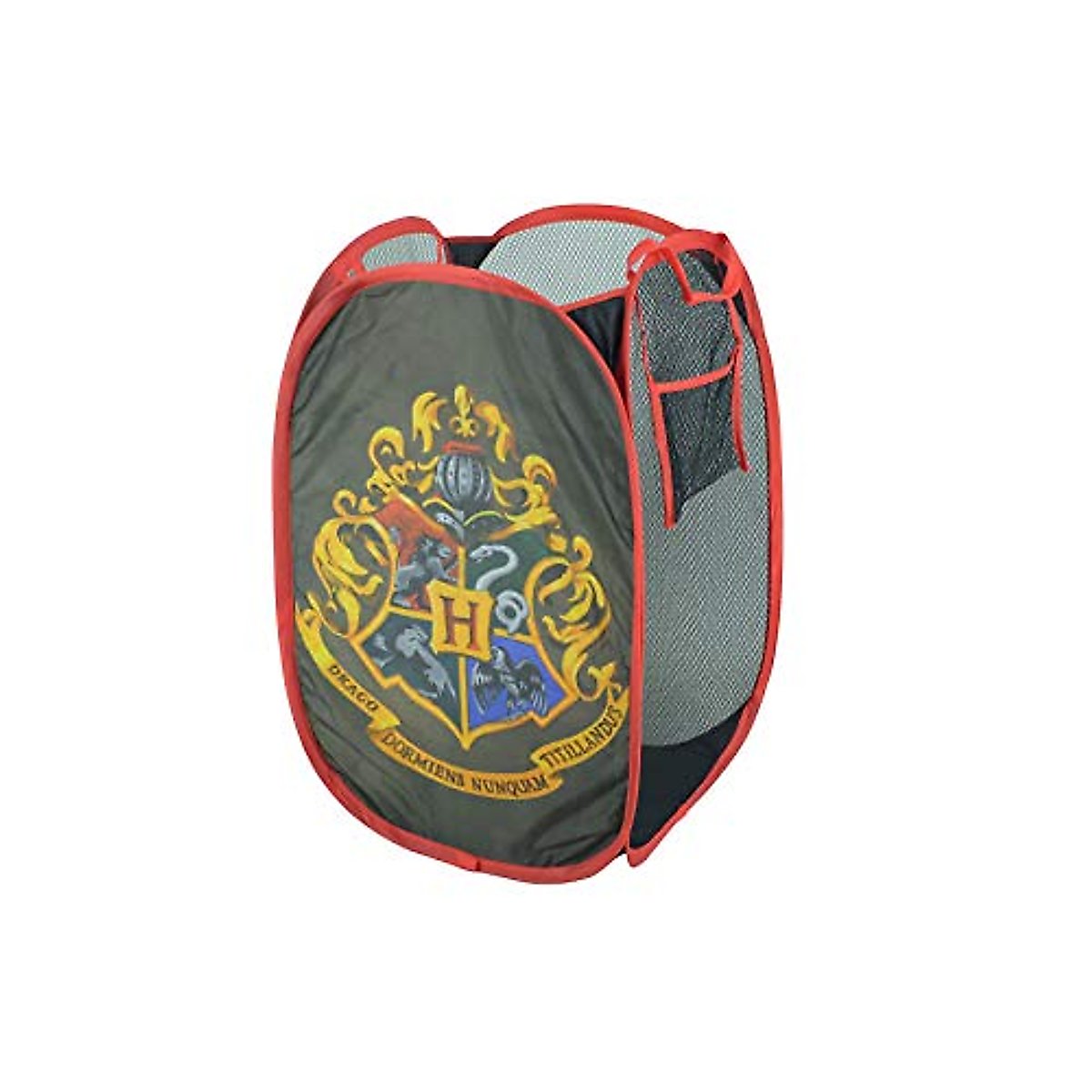 Harry Potter 5 Piece Storage Solution Set, come with Collapsible Storage Trunk, Pop Up Hamper, 2 Storage Cubes, 1 Sequin Storage Cube