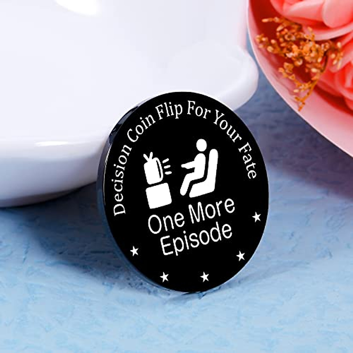 Funny Decision Gifts Coin Maker for Teen Boys Girls Birthday Christmas Stocking Stuffers for Women Men Teenage TV Fan Lovers Gift for Son Daughter Kids Best Friend Valentines Day Gift for Men Husband