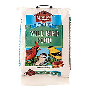 Wagner's 53003 Farmer's Delight Wild Bird Food with Cherry Flavor, 20-Pound Bag & 62004 Eastern Regional Wild Bird Food, 20-Pound Bag