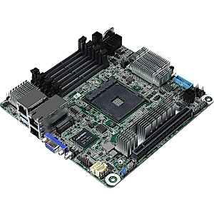 AsRock Rack X570D4I-2T Mini-ITX Server Motherboard AM4 PGA 1331 X570 AMD Ryzen 3rd Generation Series Processors