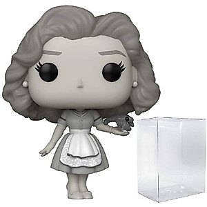 Wanda 50s B&W Pop #713 Pop TV: Wanda Vision Vinyl Figure (Bundled with EcoTek Protector to Protect Display Box)