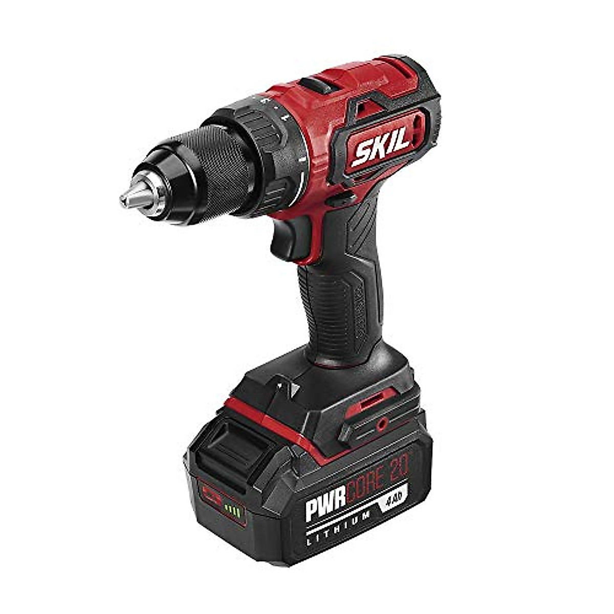 SKIL 2-Tool Combo Kit: PWR CORE 20 Brushless 20V Cordless Drill Driver and Cordless Circular Saw Includes 4.0Ah Lithium Battery and PWRJump Charger - CB743901