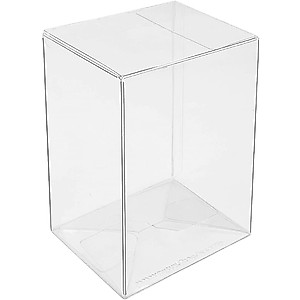 ATV Store, All Things Vinyl Premium UV 4" Protectors Vinyl Display Box Case Thickness 0.50mm GROOVED Edge Pack of 10