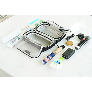 Taskin New Doppler 2 | Toiletry Bag/Dopp Kit For Men | Fits Full Sized Toiletries | Easy Access | YKK Zippers | Water Resistant