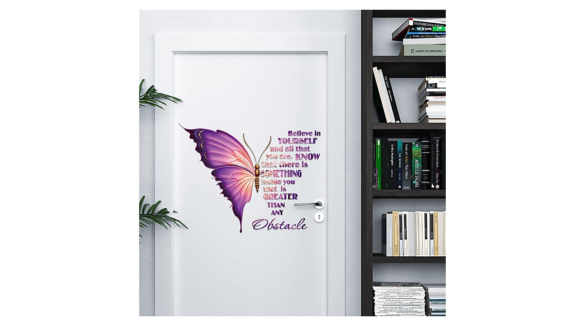 Colorful Butterfly Wall Decals for Inspirational Decor