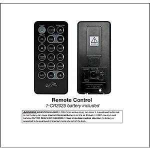 iLive Bluetooth Under Cabinet Radio (FM) CD and MP3 player, USB, AUX in, Wireless Music System with Kitchen Timer, Digital Clock, with Remote Control IKBC384SMP3U