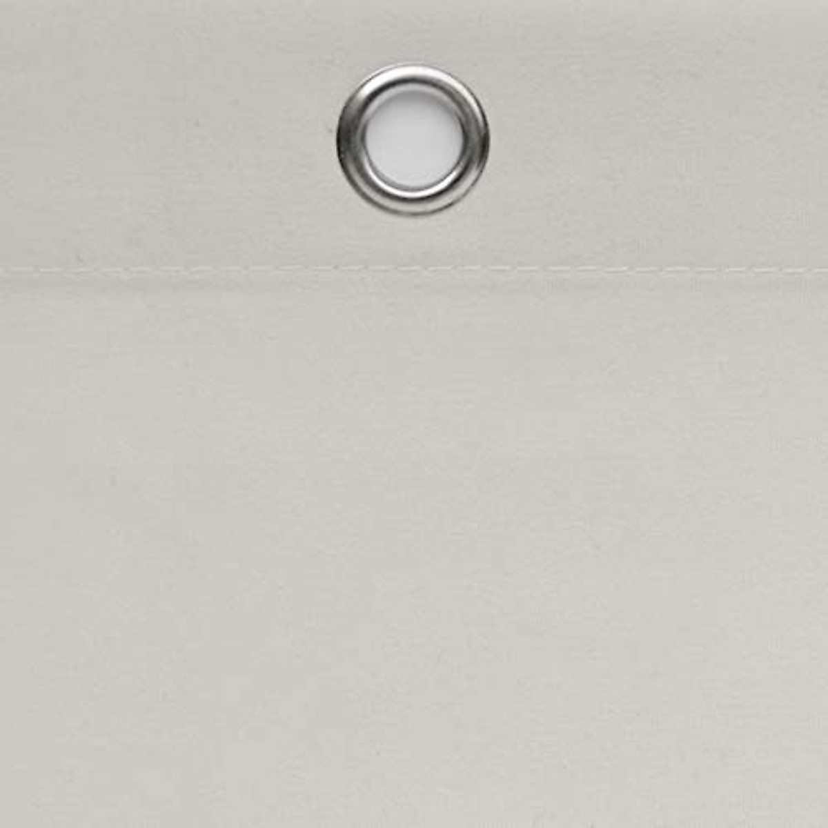 Maytex Microfiber Shower Curtain/Liner, Bone, 70" x 72"